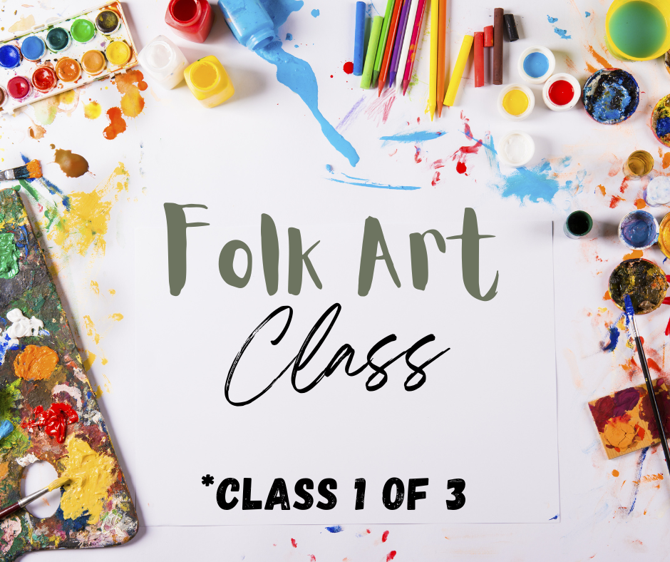Folk Art Lesson - Part 1 of 3 - Drawing | Yellow Yardbird Design & Art